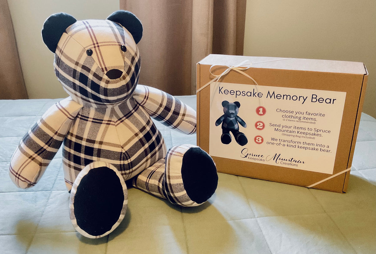 Keepsake Bear Gift Boxes – Spruce Mountain Keepsake Creations