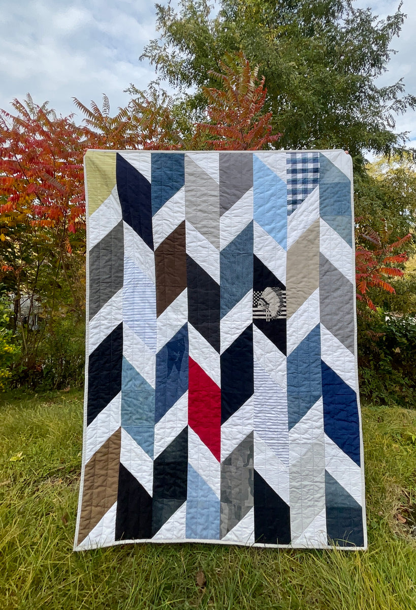 Memorial Quilt – Spruce Mountain Keepsake Creations